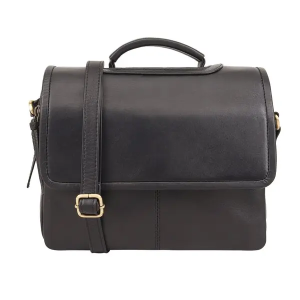 LLOYD BAKER LONDON Navsari Leather Messenger Bag
