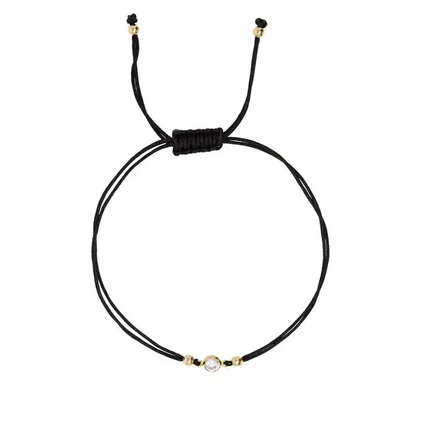 BECKET + QUILL Drop Macramé Bracelet