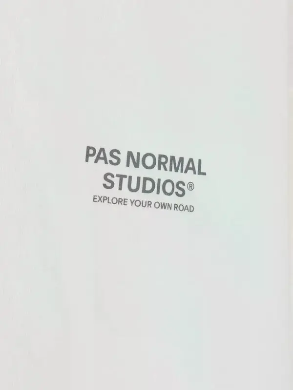 PAS NORMAL STUDIOS Logo-print Cotton T-shirt - White