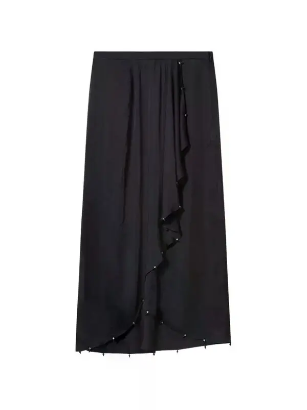 MARANT ETOILE Vanille Draped Midi Skirt