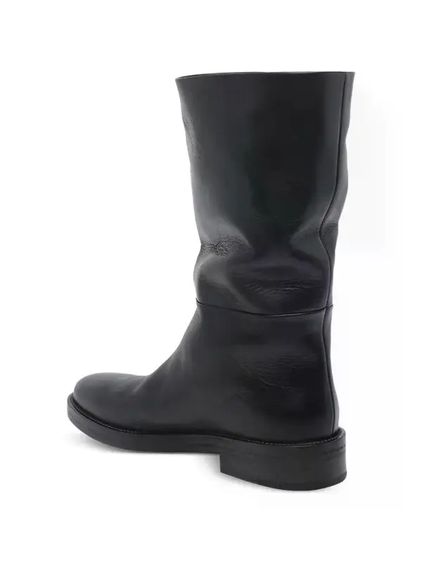 Marsèll Tubetto Leather Boots - Black