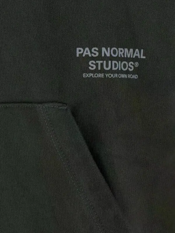 PAS NORMAL STUDIOS Logo-print Cotton Hoodie