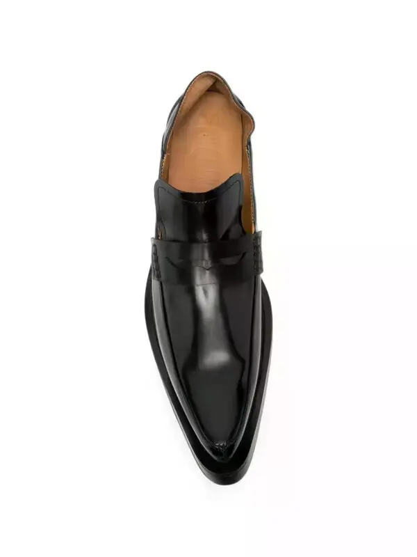 EGONLAB Spike Leather Loafers