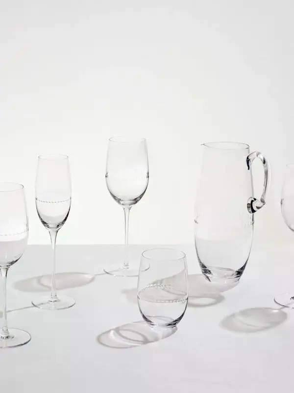Christofle Perles Wine Glasses