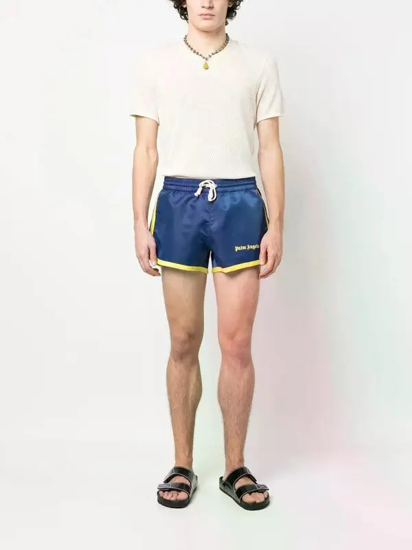 Palm Angels Miami Contrast-trim Shorts