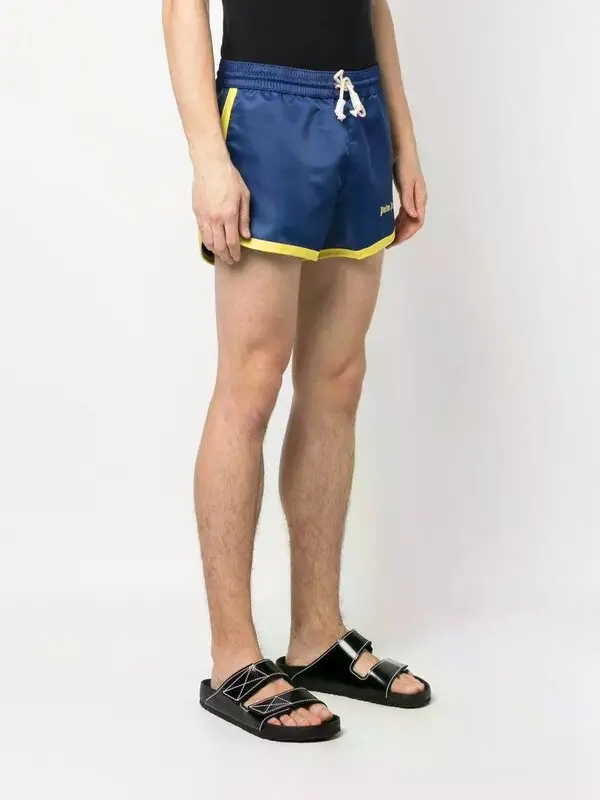 Palm Angels Miami Contrast-trim Shorts