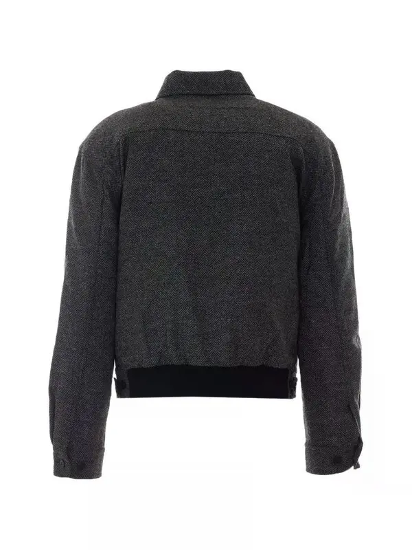SUNFLOWER Harington Herringbone Wool Jacket