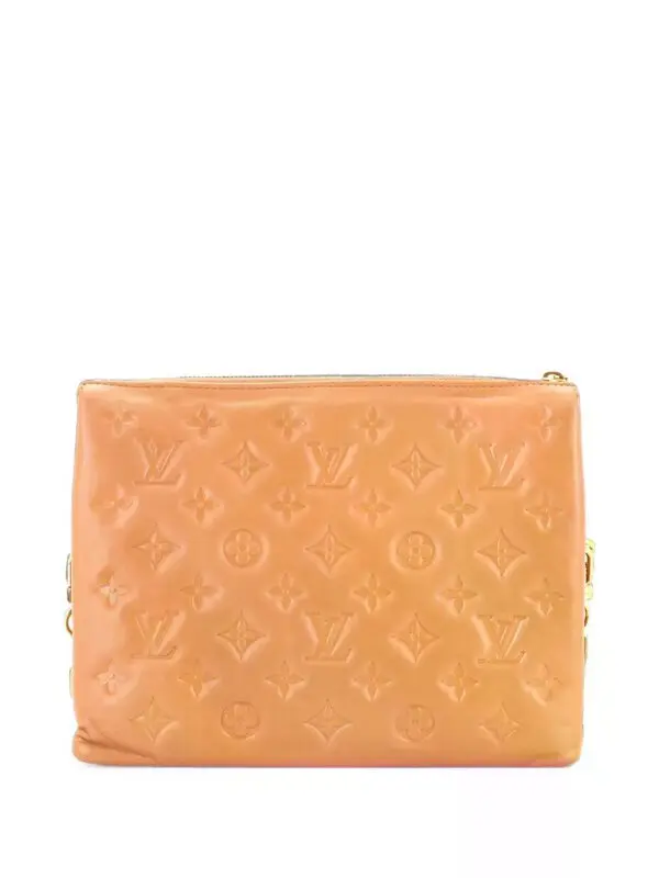 LOUIS VUITTON Coussin Bag Monogram Embossed Lambskin Pm Crossbody Bag