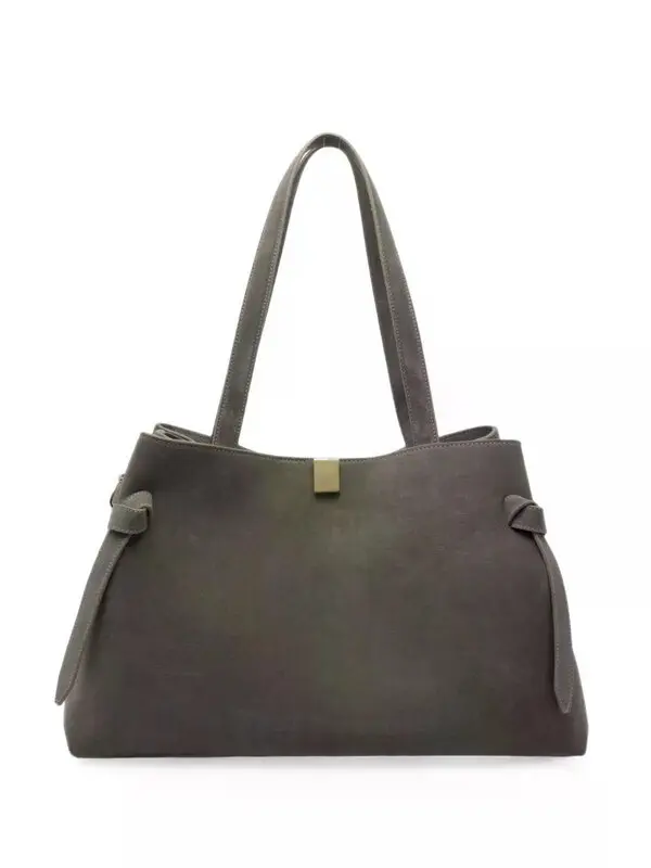 Yuzefi Gyoza Suede Shoulder Bag