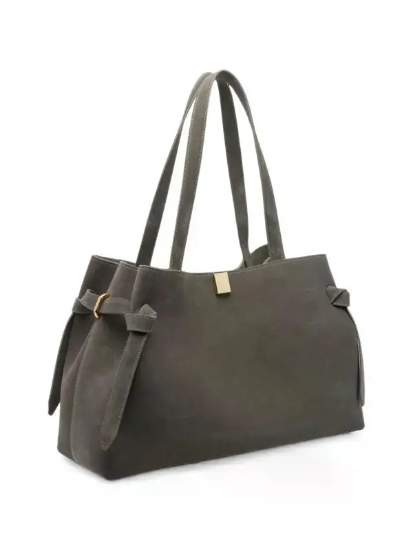Yuzefi Gyoza Suede Shoulder Bag