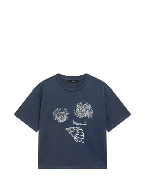Max Mara Shell-embroidered T-shirt