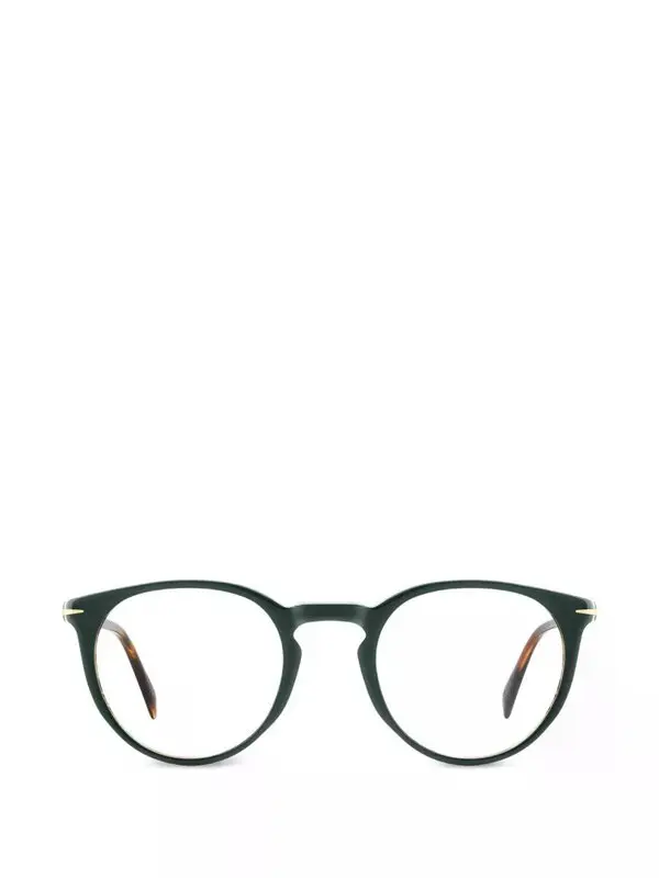 DB EYEWEAR BY DAVID BECKHAM Round-frame Glasses - Green