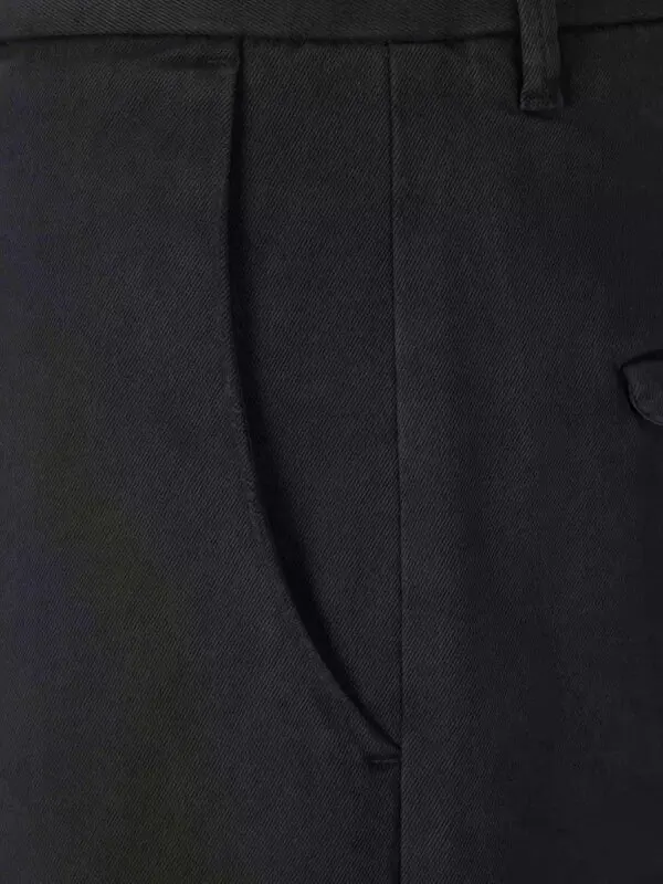 NINE:INTHE:MORNING Logo-patch Straight-leg Trousers