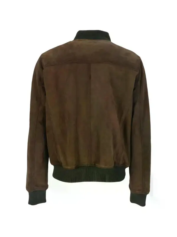 STEWART New Orleans Suede Bomber Jacket