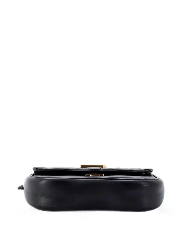 LOUIS VUITTON New Wave Chain Bag Quilted Leather Pm Shoulder Bag