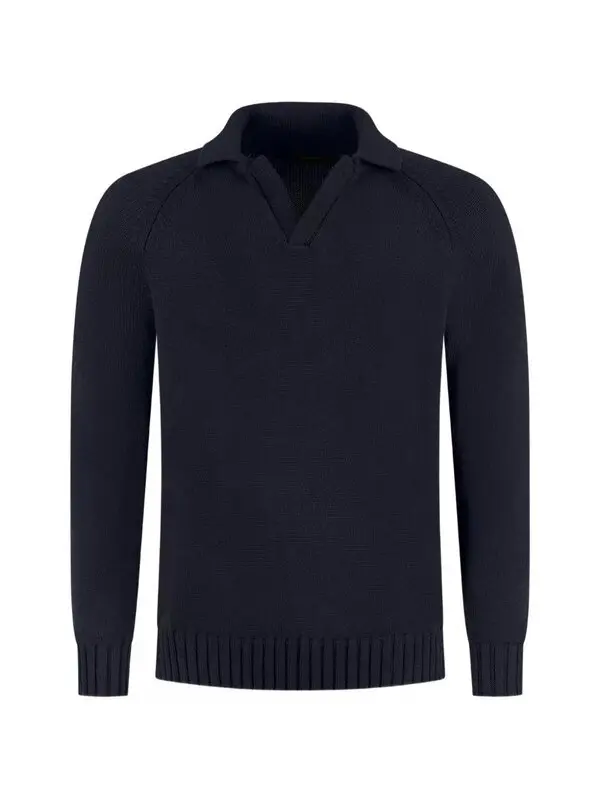 ZANONE Knitted Raglan-sleeve Sweater