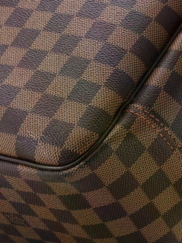 LOUIS VUITTON Deauville Damier Handbag - Brown