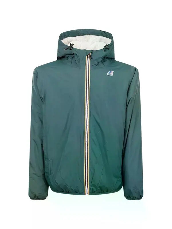 K-WAY Le Vrai 4.0 Claude Orsetto Hooded Jacket - Green