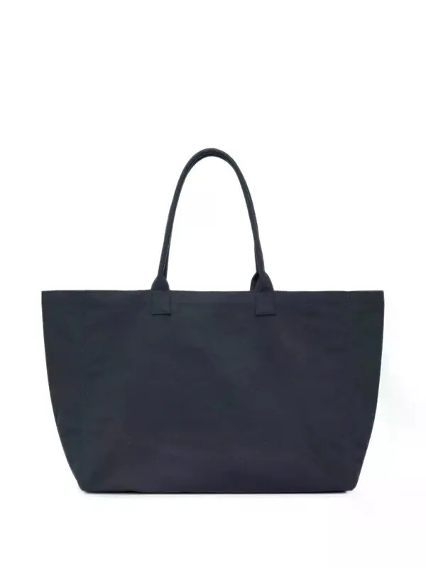 ANINE BING Leo Canvas Tote Washed And Green