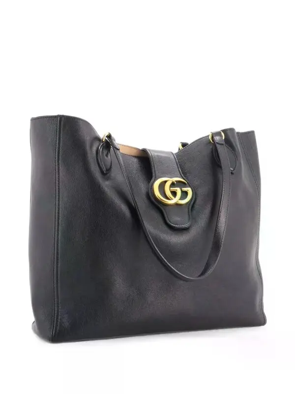 Gucci Dahlia Leather Medium Tote Bag