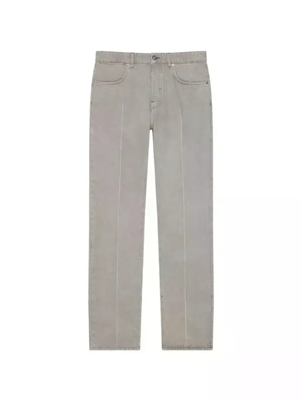 Givenchy Straight Fit Jeans With Folded Effect