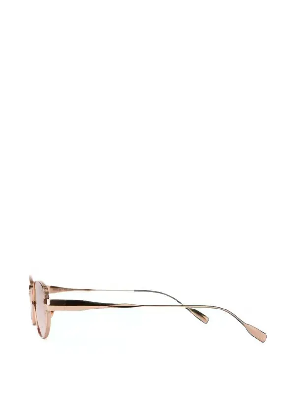 PROJEKT PRODUKT Oval-frame Sunglasses - Gold