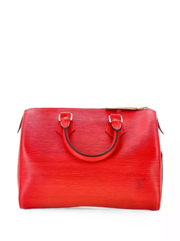 LOUIS VUITTON Speedy Handbag Epi Leather 25 Satchel