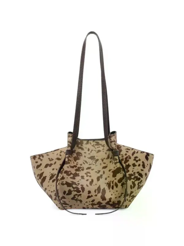 Yuzefi Mochi Cow-print Shoulder Bag