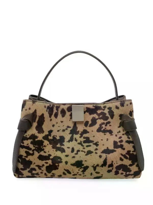 Yuzefi Mini Gyoza Animal-print Tote Bag - Neutrals