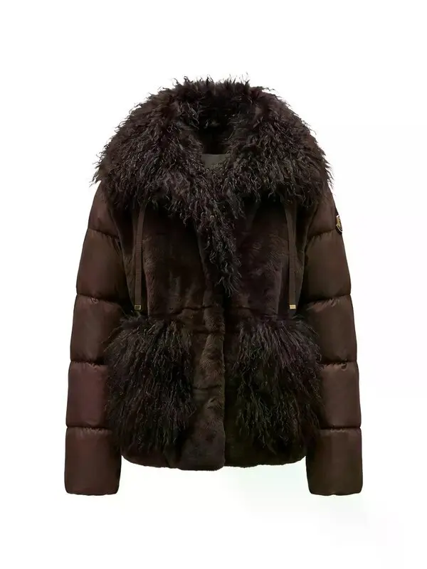 Moncler Shearling-trim Padded Jacket