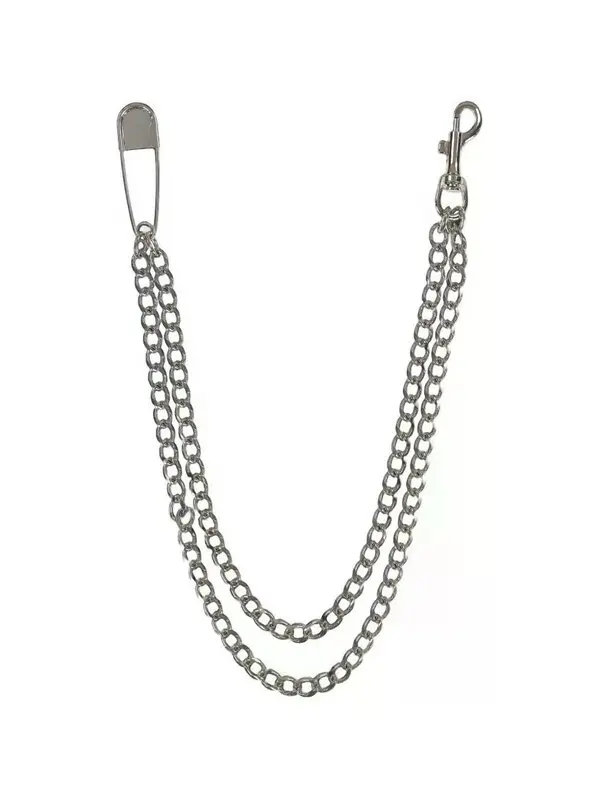KAMIYA Kmy Safety-pin Double Wallet Chain