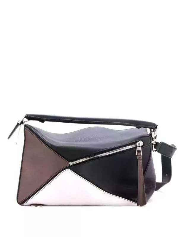 Loewe Puzzle Bag Leather Medium Shoulder Bag