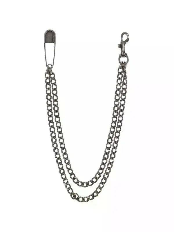 KAMIYA Kmy Safety-pin Double Wallet Chain