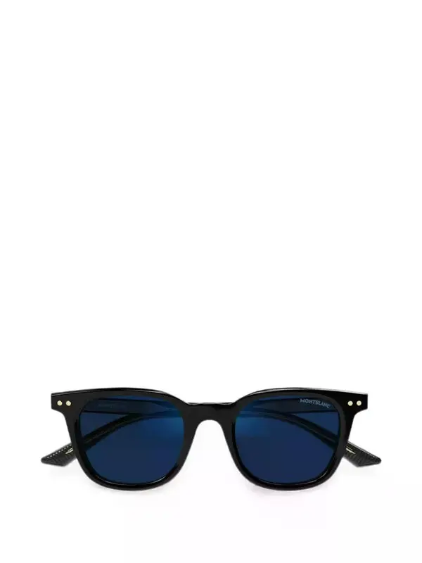 Montblanc Rivet-detail Square-frame Sunglasses