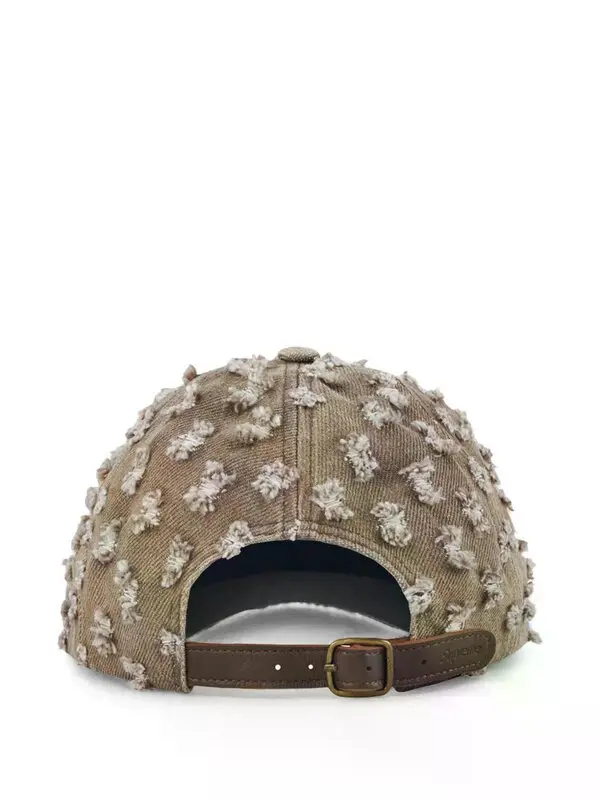 Supreme Hole-punch Rhinestone-embellished Cap