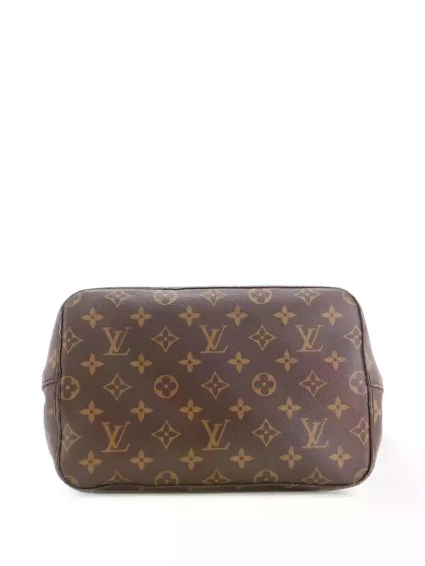LOUIS VUITTON Neonoe Handbag Monogram Canvas With Leather Mm Bucket Bag - Brown