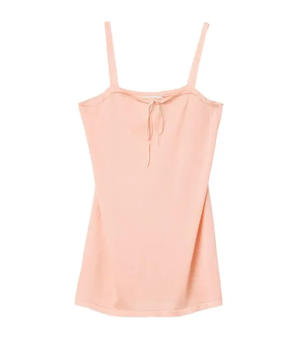 Miu Miu Silk Slip Mini Dress