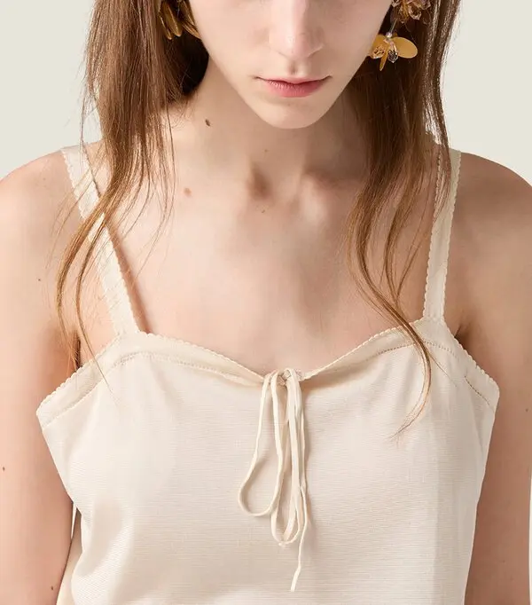Miu Miu Silk Slip Mini Dress