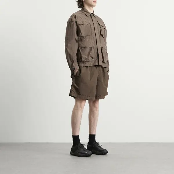 MKI MIYUKI ZOKU Garment Dye Wide Leg Shorts