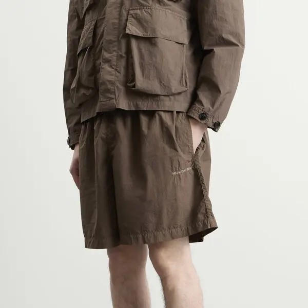 MKI MIYUKI ZOKU Garment Dye Wide Leg Shorts