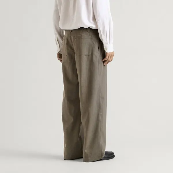 Our Legacy Flowy Fleck Wool Still Chino