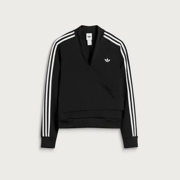 Adidas X Jennie Wrap Track Top In | Size: | Viscose/elastane/polyamide | End Clothing - Black