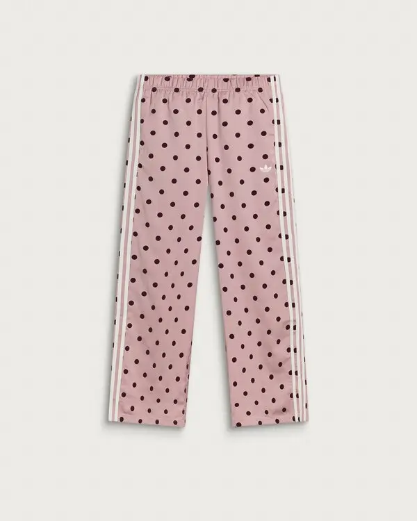 Adidas Satin Polka Dots Wide Leg Pant In | Size: | Polyester/velvet/polyamide | End Clothing - Dual Lilac