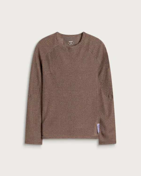 Satisfy Fuzzfleece Ad Long T-shirt In | Size: | Polyester/fleece | End Clothing - Falcon
