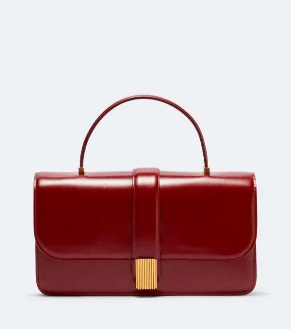 Khaite Blake Medium Leather Top-handle Bag