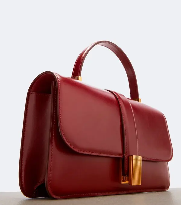 Khaite Blake Medium Leather Top-handle Bag