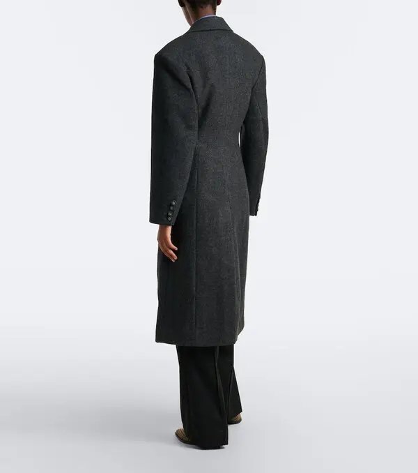 GANNI Wool And Cashmere-blend Coat