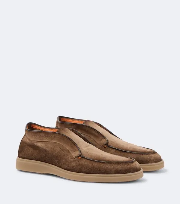 Santoni Suede Desert Boots