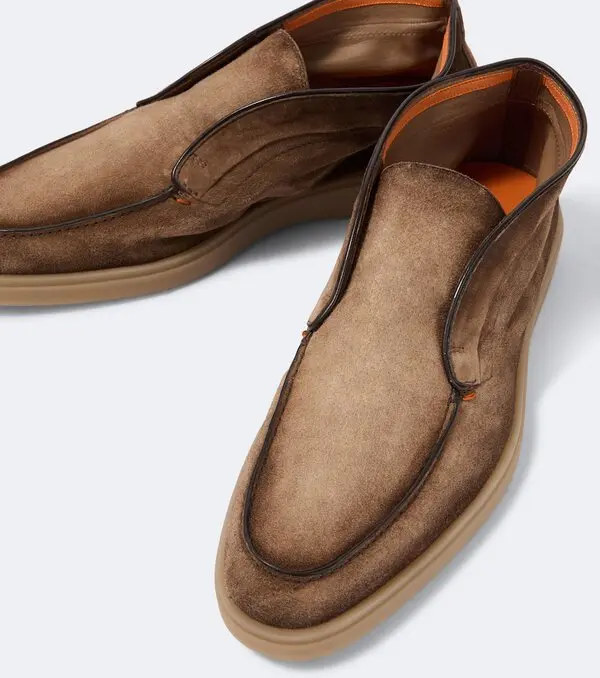 Santoni Suede Desert Boots