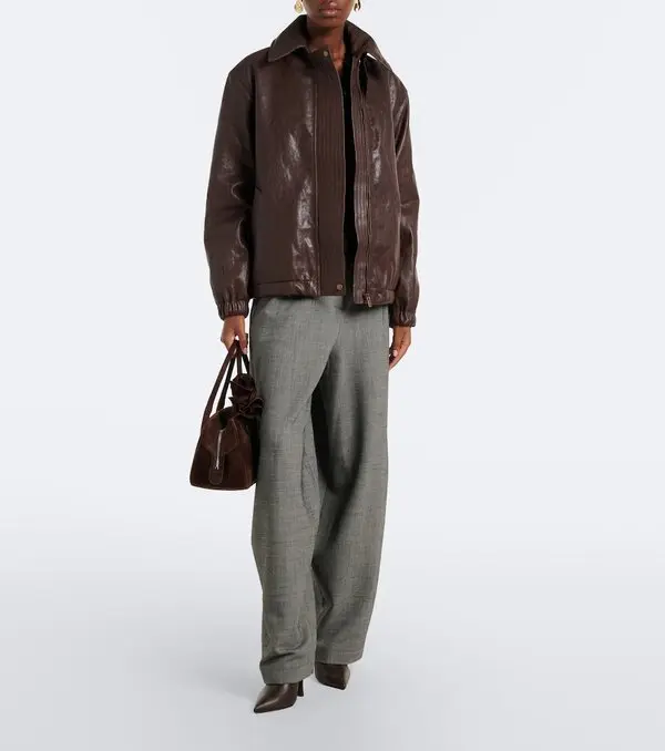 Magda Butrym Leather Jacket